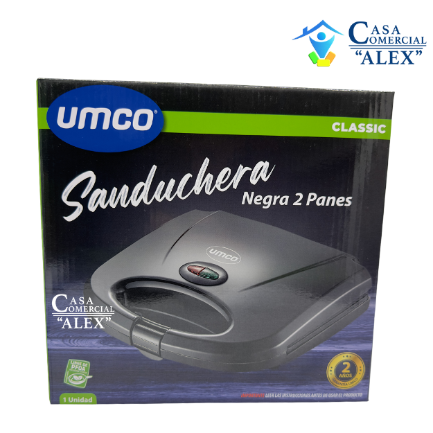 Sanduchera 2 Panes Clásica | Casa Comercial Alex